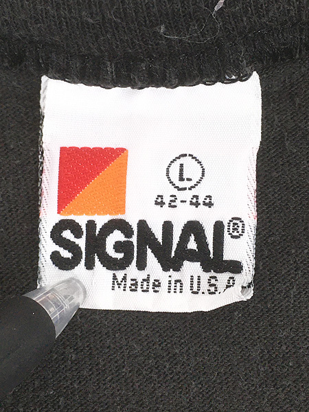 古着 80s USA製 Alice Cooper 「CONSTRICTOR Tour」 ヘビ スネーク ショック グラム ロック Tシャツ L ...